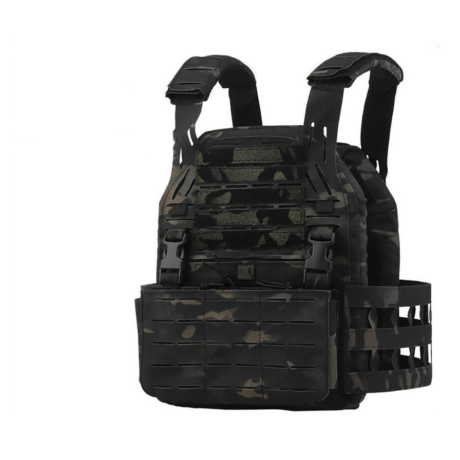 TacGear Tactical Quick Release Modular Laser Cut Plate Carrier ...