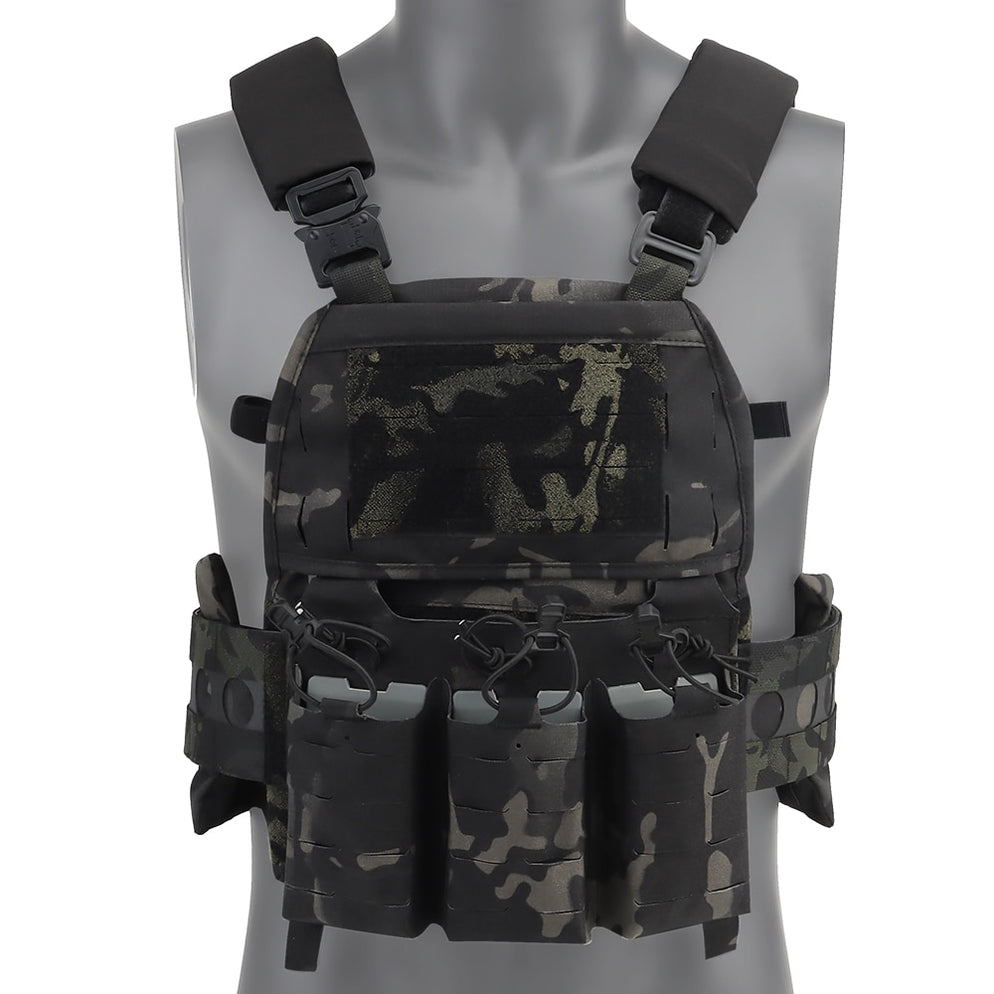 FCPC V5 Tactical Plate Carrier Vest with Triple Magazine Pouch ...