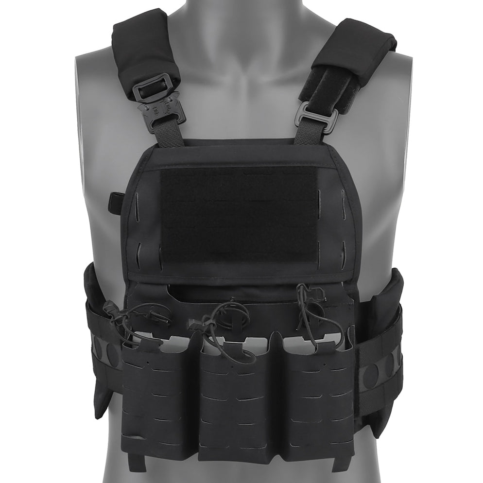 FCPC V5 Tactical Plate Carrier Vest with Triple Magazine Pouch ...
