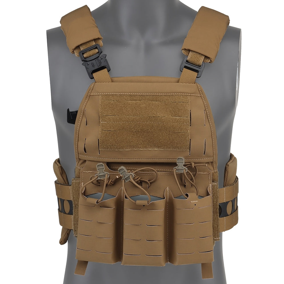 FCPC V5 Tactical Plate Carrier Vest with Triple Magazine Pouch ...