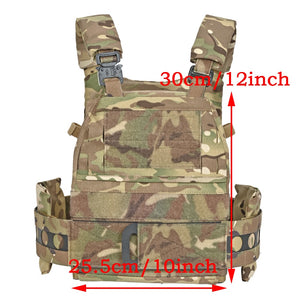 FCPC V5 Tactical Plate Carrier Vest with Triple Magazine Pouch ...