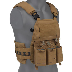 FCPC V5 Tactical Plate Carrier Vest with Triple Magazine Pouch ...